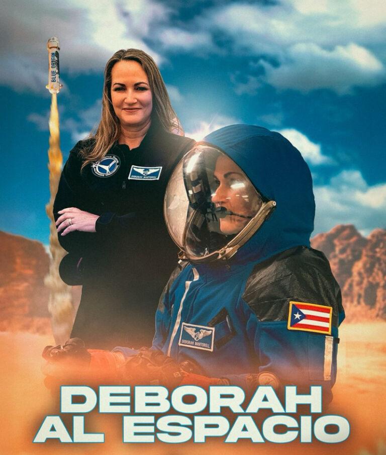 Deborah Martorell, la primera meteoróloga en el mundo que viajará al ...